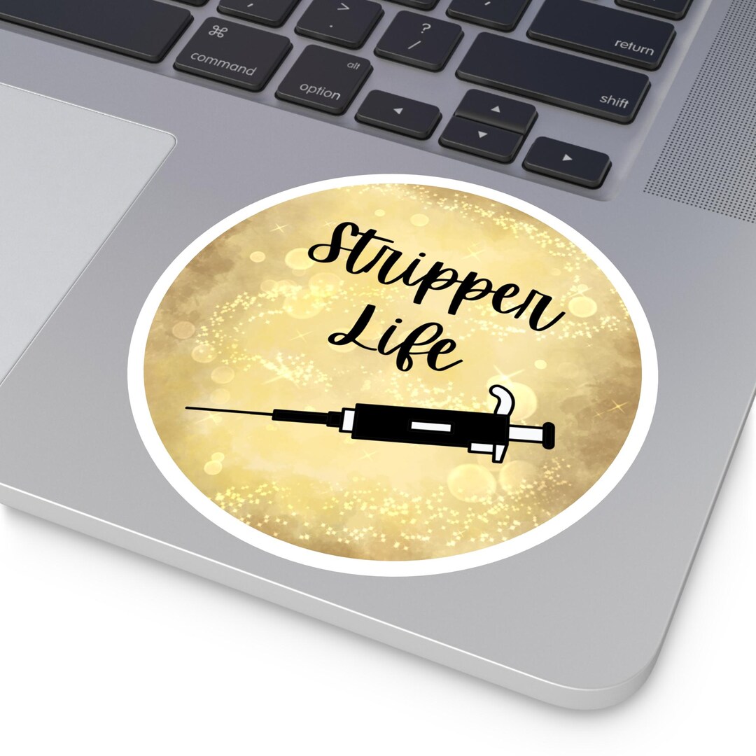 Round Stickers, Laboratory Pun, Embryologist, Funny Joke, Indoor ...