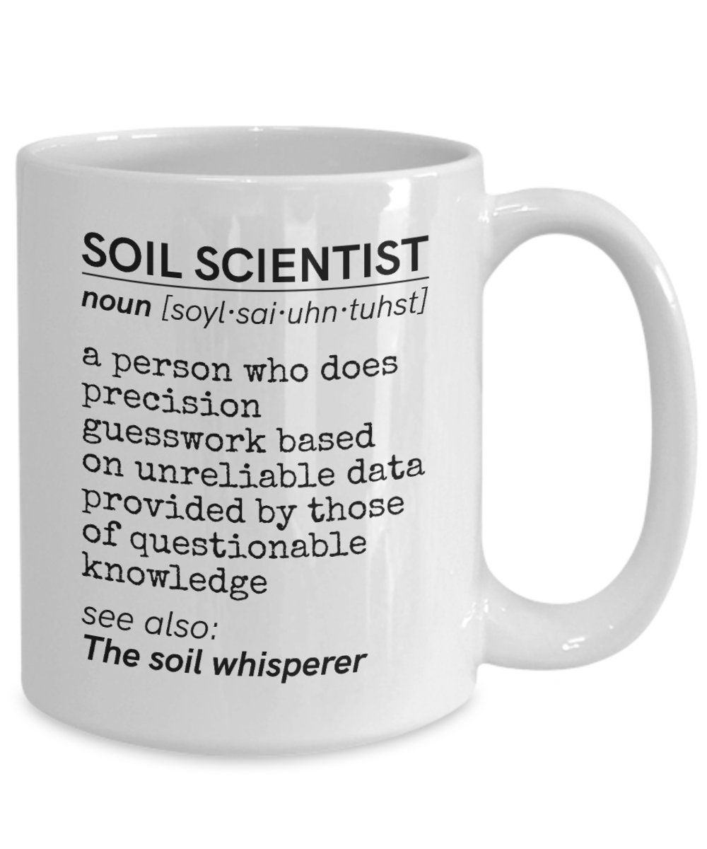 Soil Scientist Coffee Mug, Aggie, Soil Science Gifts for Students, Edaphology, Soil Science ...