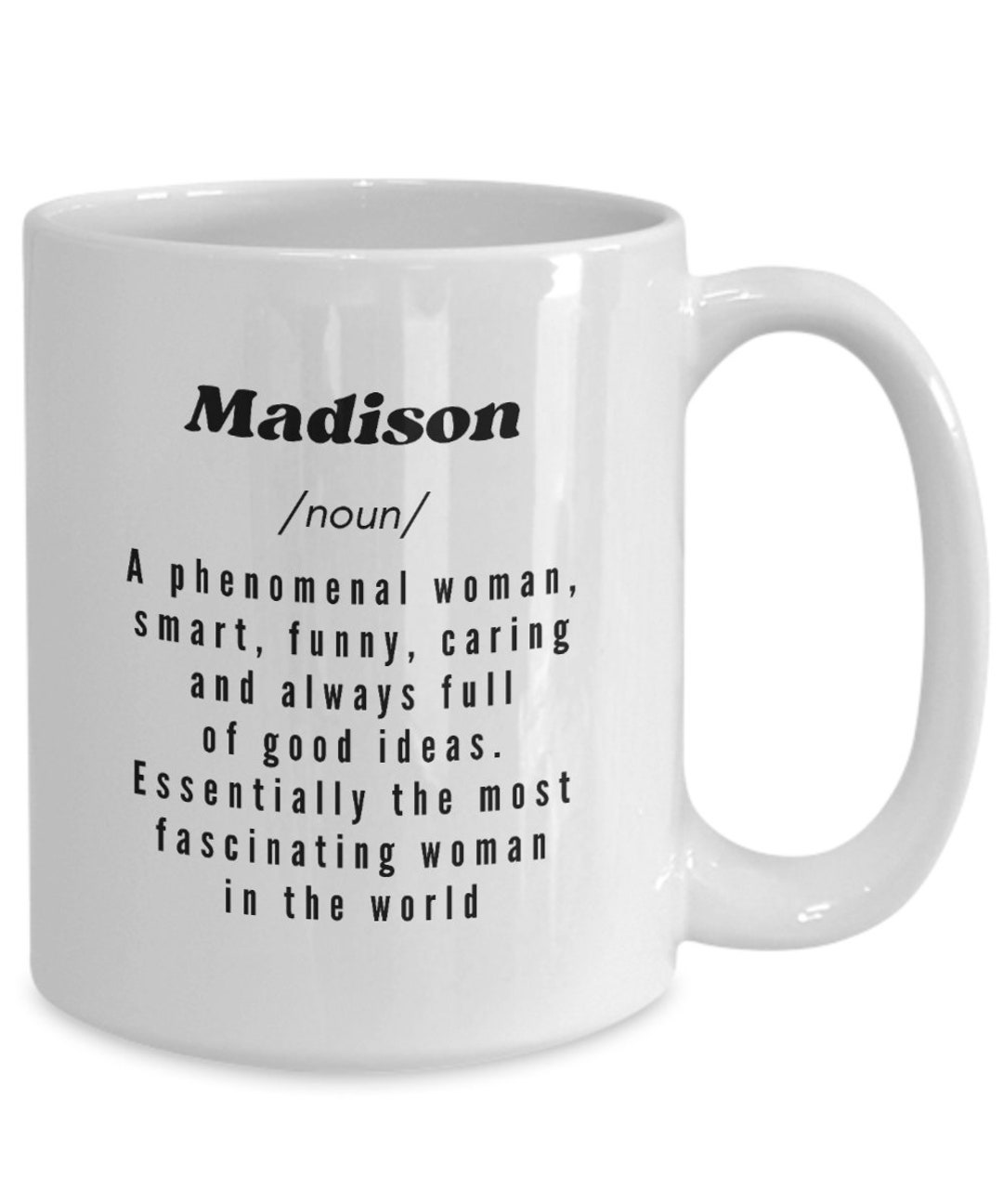 Personalized Name Definition Mug for Women, Custom Name Gift, Customizable Name Gift for Her ...