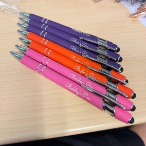 Personalized Pens, Custom Laser Engraved Stylus Pen, Promotional Logo ...