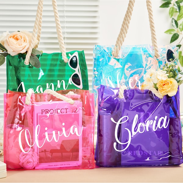 Transparent Tote Bag - Etsy