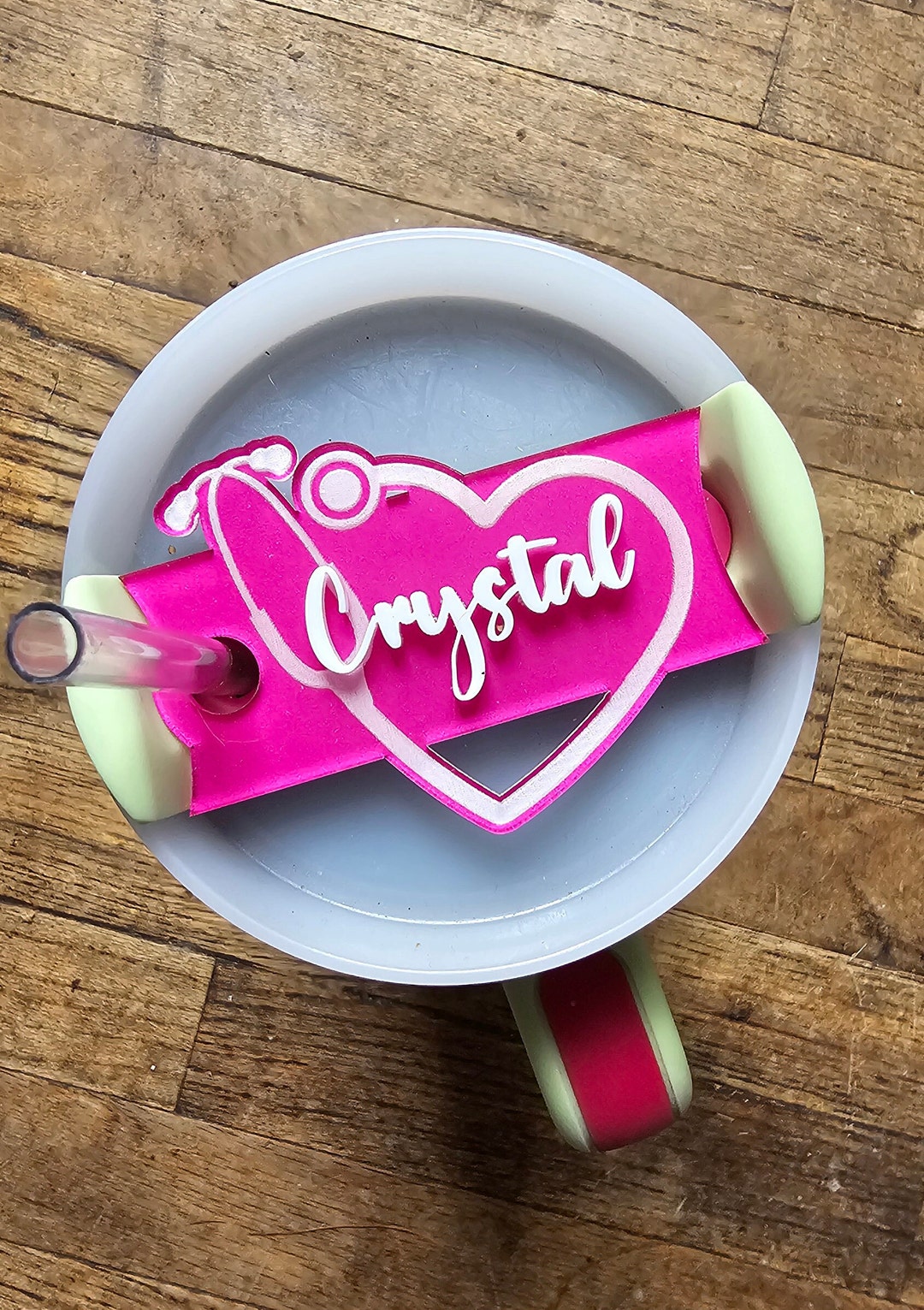 30oz, 40oz or 60oz Stanley Nursing Tag, Personalized Nursing Topper ...