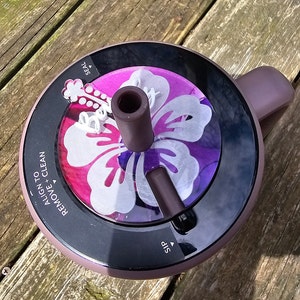 40oz 30oz Brumate Era Cup Hibiscus Flower Topper, Personalized Tumbler ...