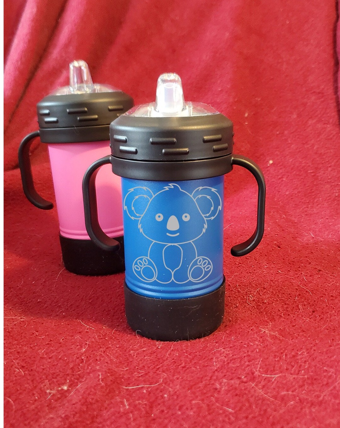 Engraved Baby Koala Sippy Cup, Laser Engraved, Personalized Sippy Cup ...