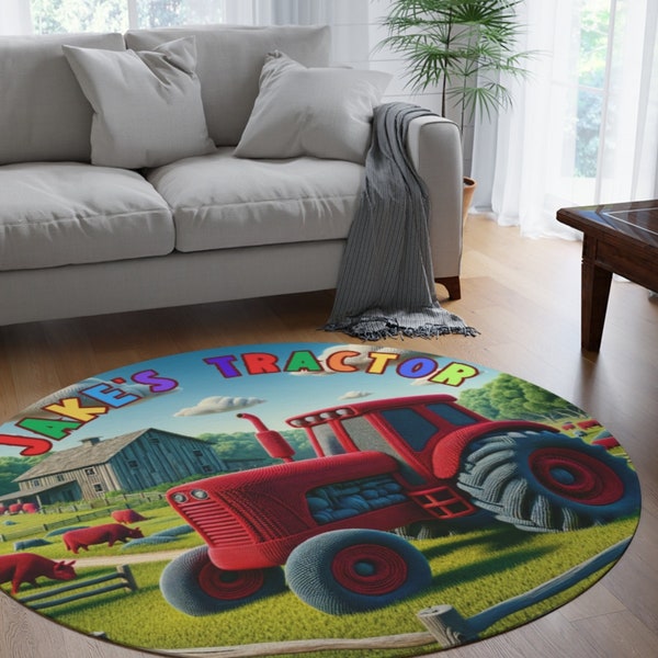 Tractor Rug - Etsy