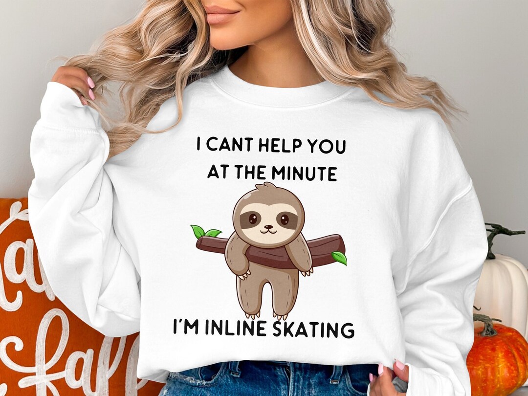 Inline Skating Gift for Roller Skaters Gift for Rollerblade Shweatshirt ...