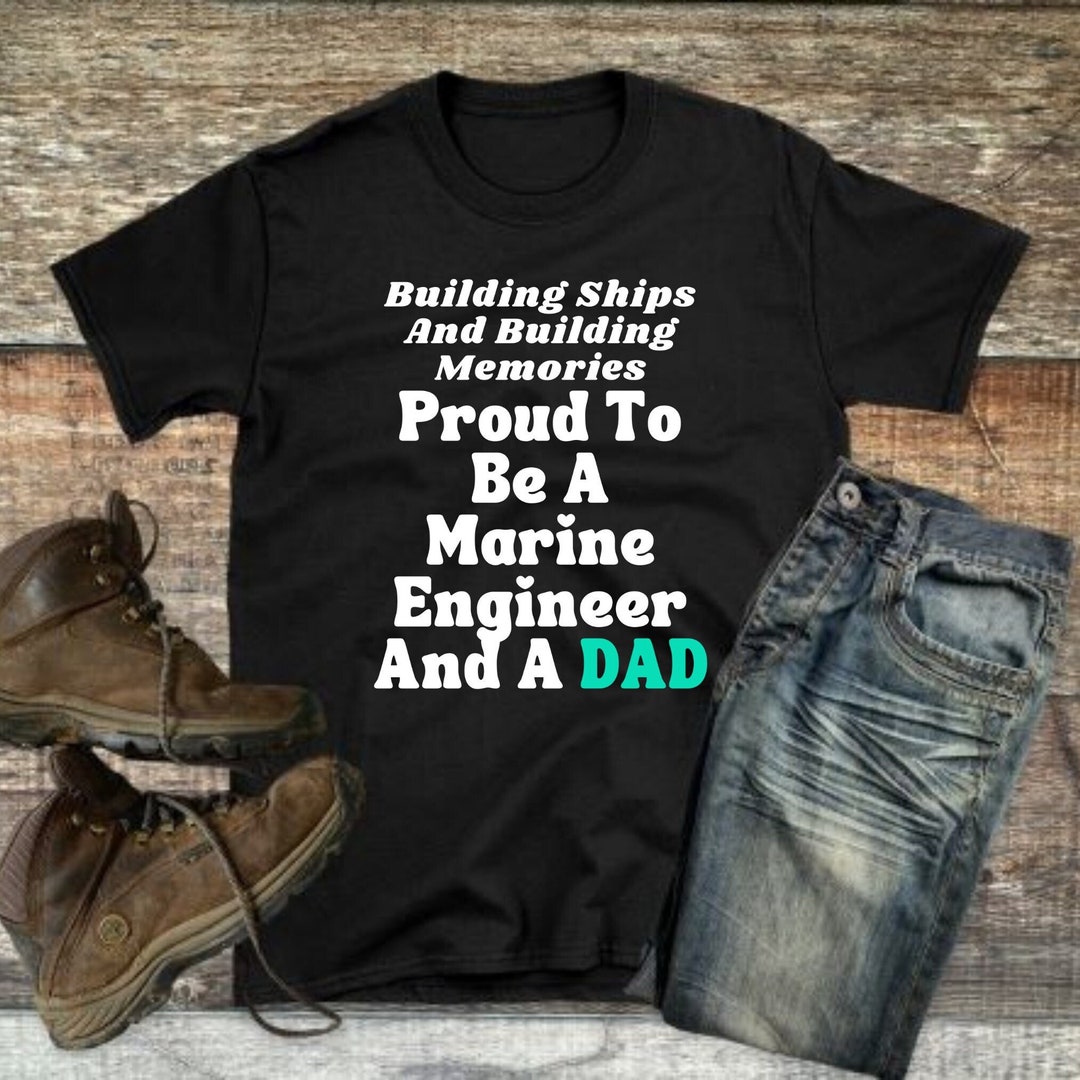 Proud Marine Dad Shirt Gift for Fathers Day Tee Shirt for - Etsy