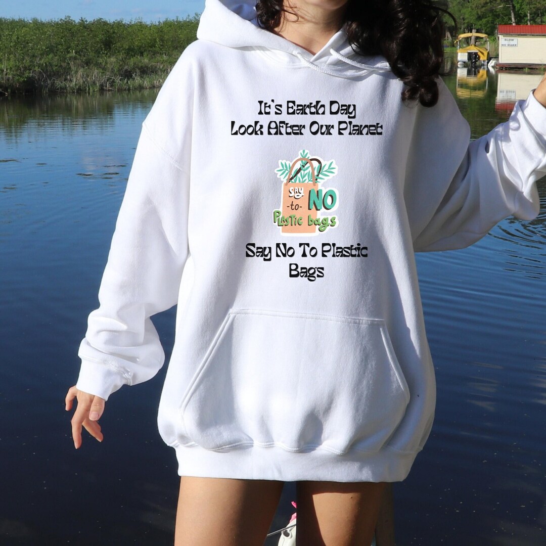 Planet Versus Plastic Hoodie Ecosystem Coral Reefs Earth Day Campaign ...