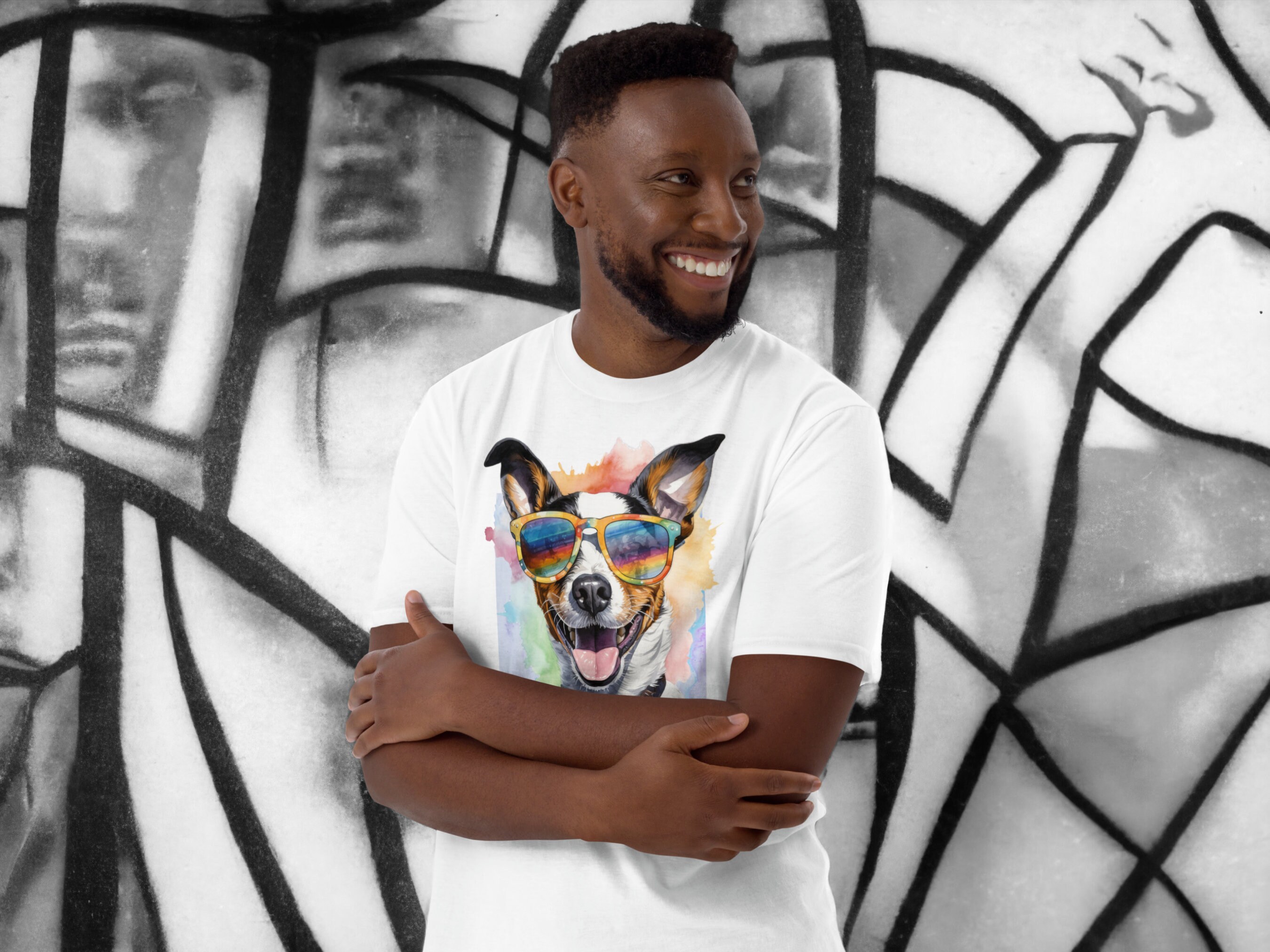 Sunny Rat Terrier With Sunglasses T-shirt - Etsy