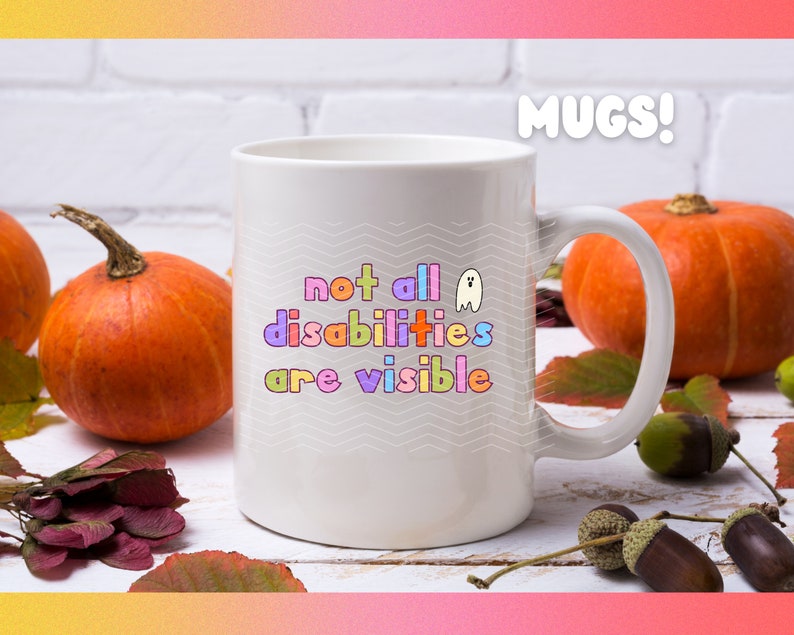 Not All Disabilities Are Visible PNG SVG Instant Download - Etsy