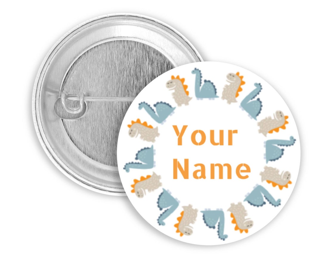 Personalized Badge for Kids Personal Badge Badge Gift Badge - Etsy