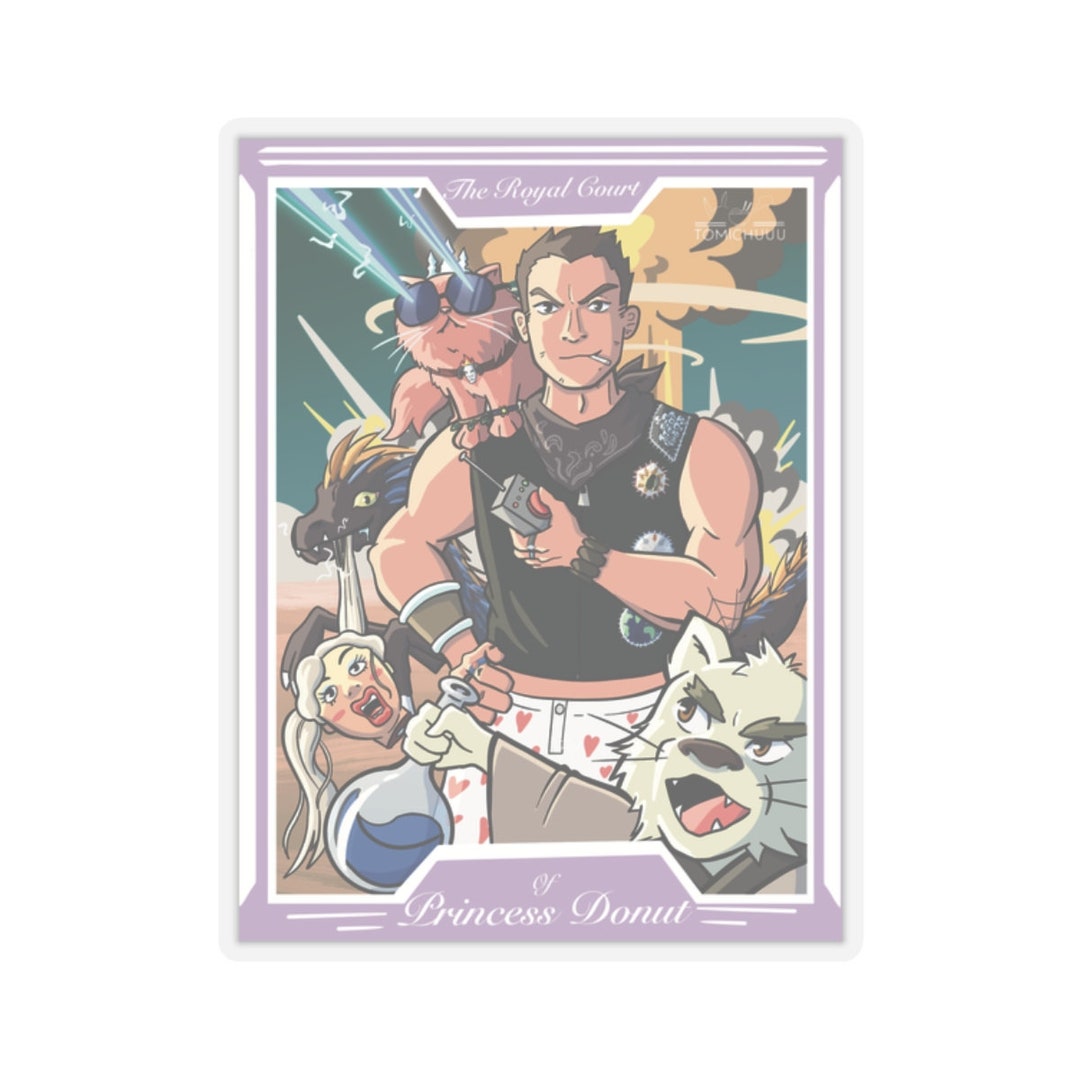 The Royal Court of Princess Donut Dungeon Crawler Carl Kiss-cut ...