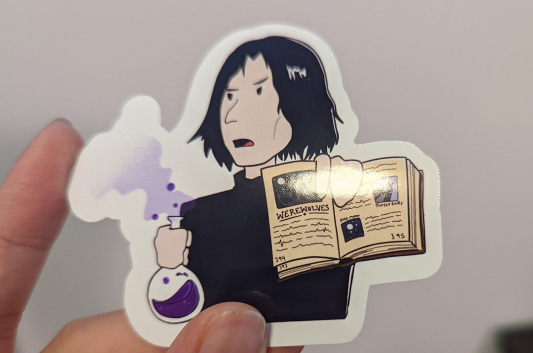 Severus Snape Sticker High Quality Original Art Glossy - Etsy