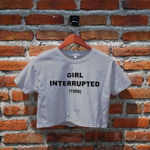 Girl Interrupted Crop Top, 1999 Movie Inspired Women's Crop Top, Girl ...