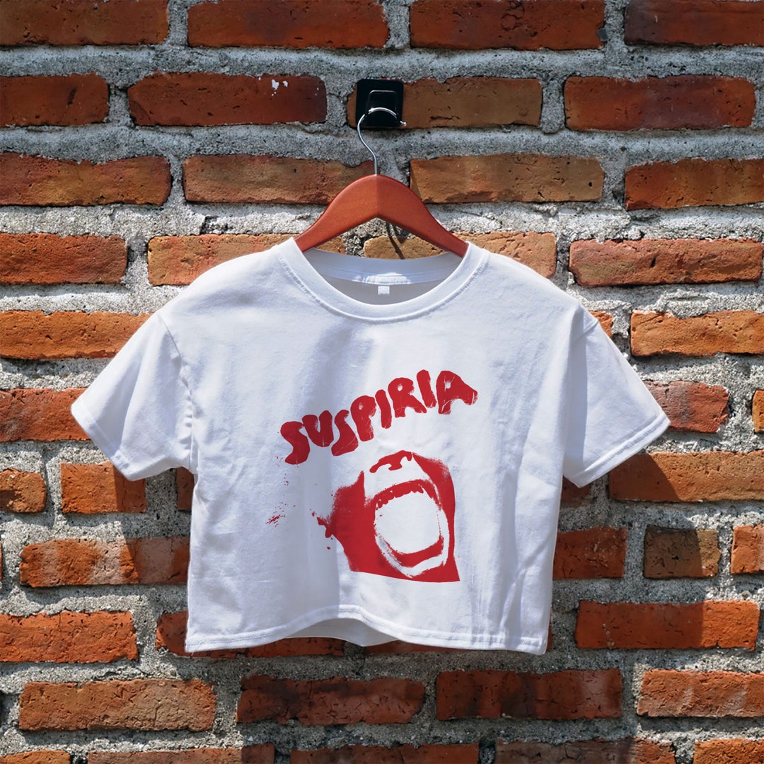 Suspiria Crop Top, Horror Movie Inspired Graphic Tees, Suspiria Shirt ...