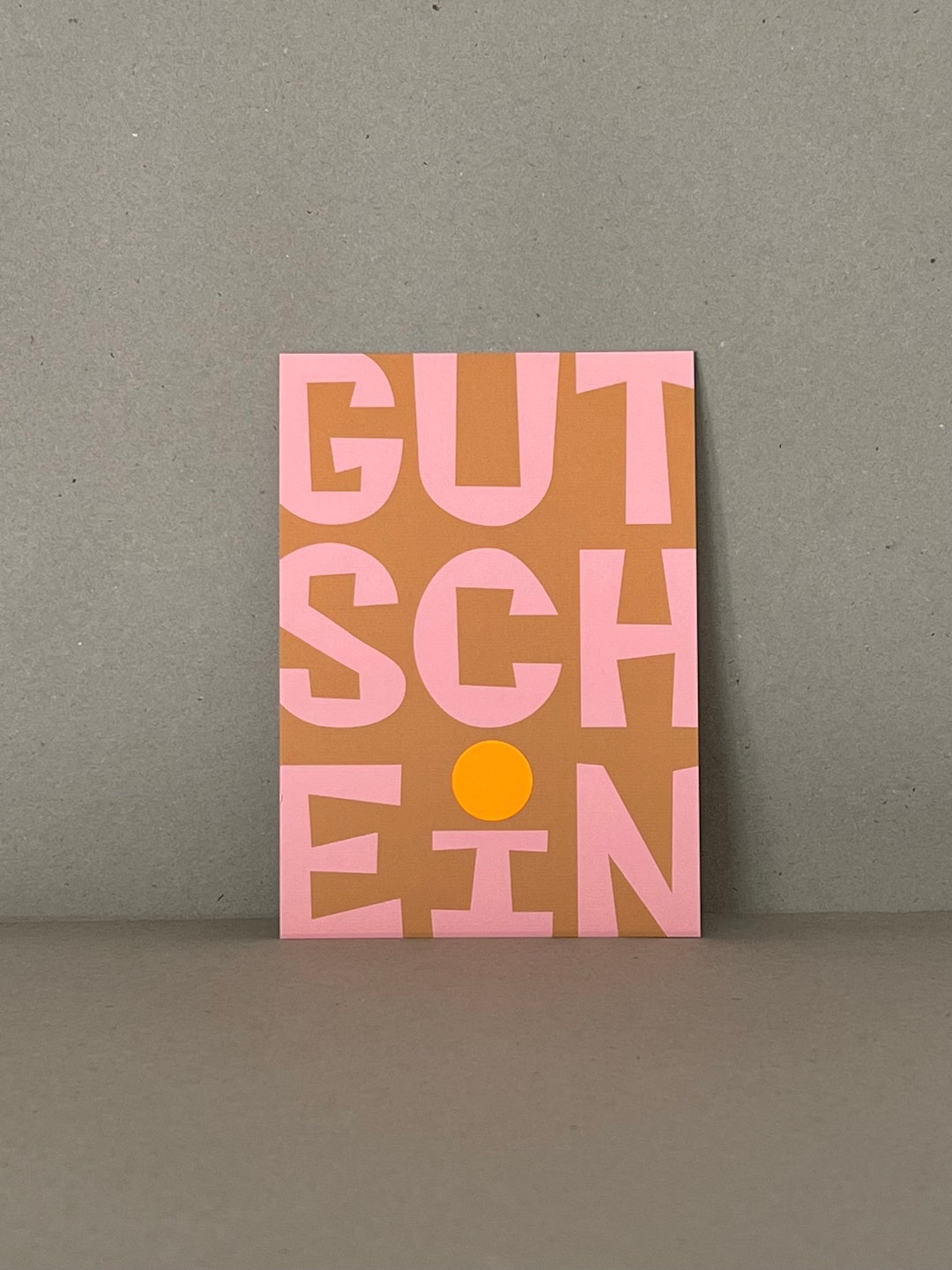 Card / Voucher Card Handmade / Card voucher / Typography / Gift Voucher ...