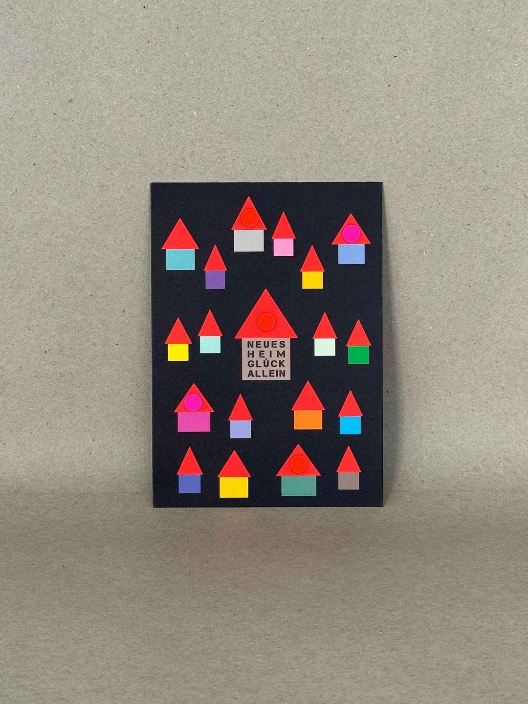 Card / Congratulations Card for Moving in / Card for Moving / House ...