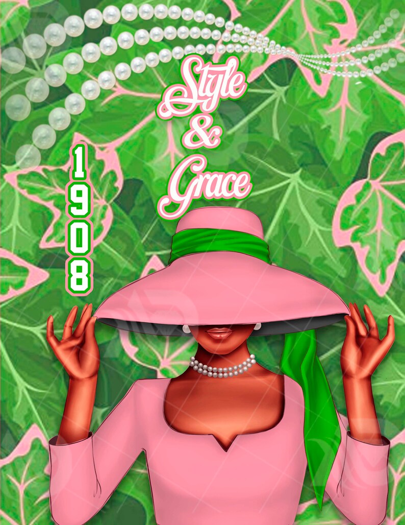 AKA Inspired Journalpink Journal Cover Digital Downloadjournal ...