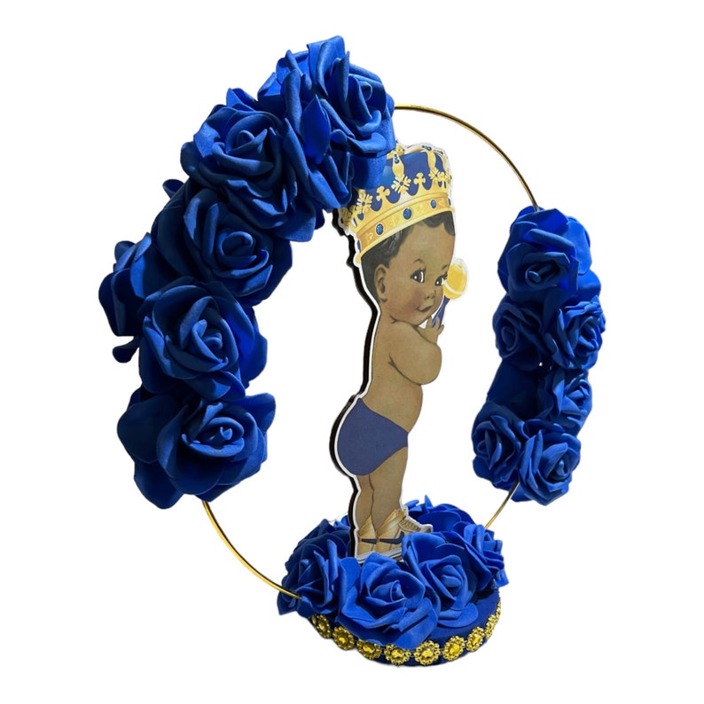 Little Prince Centerpiece Decoration Blue and Gold - Etsy