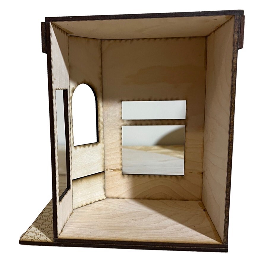 Room Box Sweets Restaurant Diy Room Box Kit Display Room - Etsy