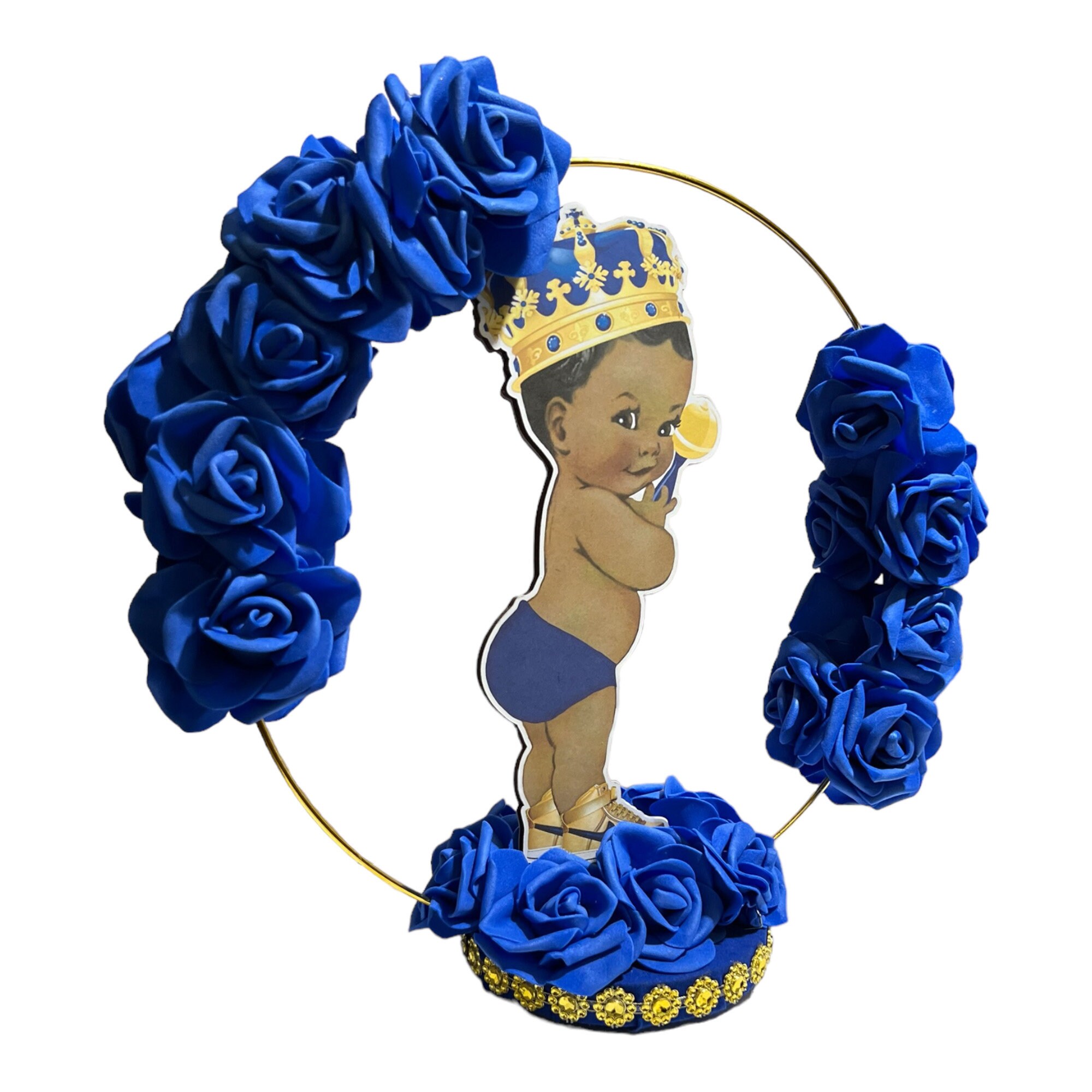 Little Prince Centerpiece Decoration Blue and Gold - Etsy