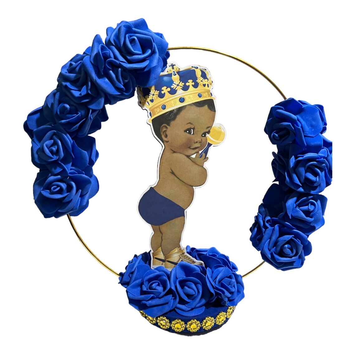 Little Prince Centerpiece Decoration Blue and Gold - Etsy