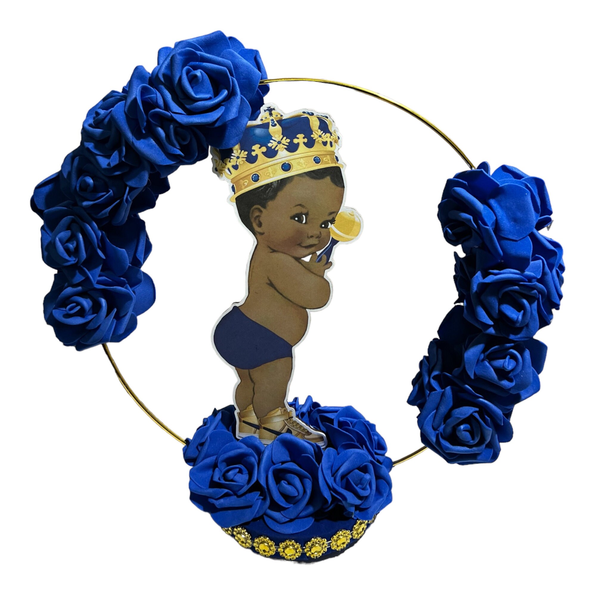 Little Prince Centerpiece Decoration Blue and Gold - Etsy