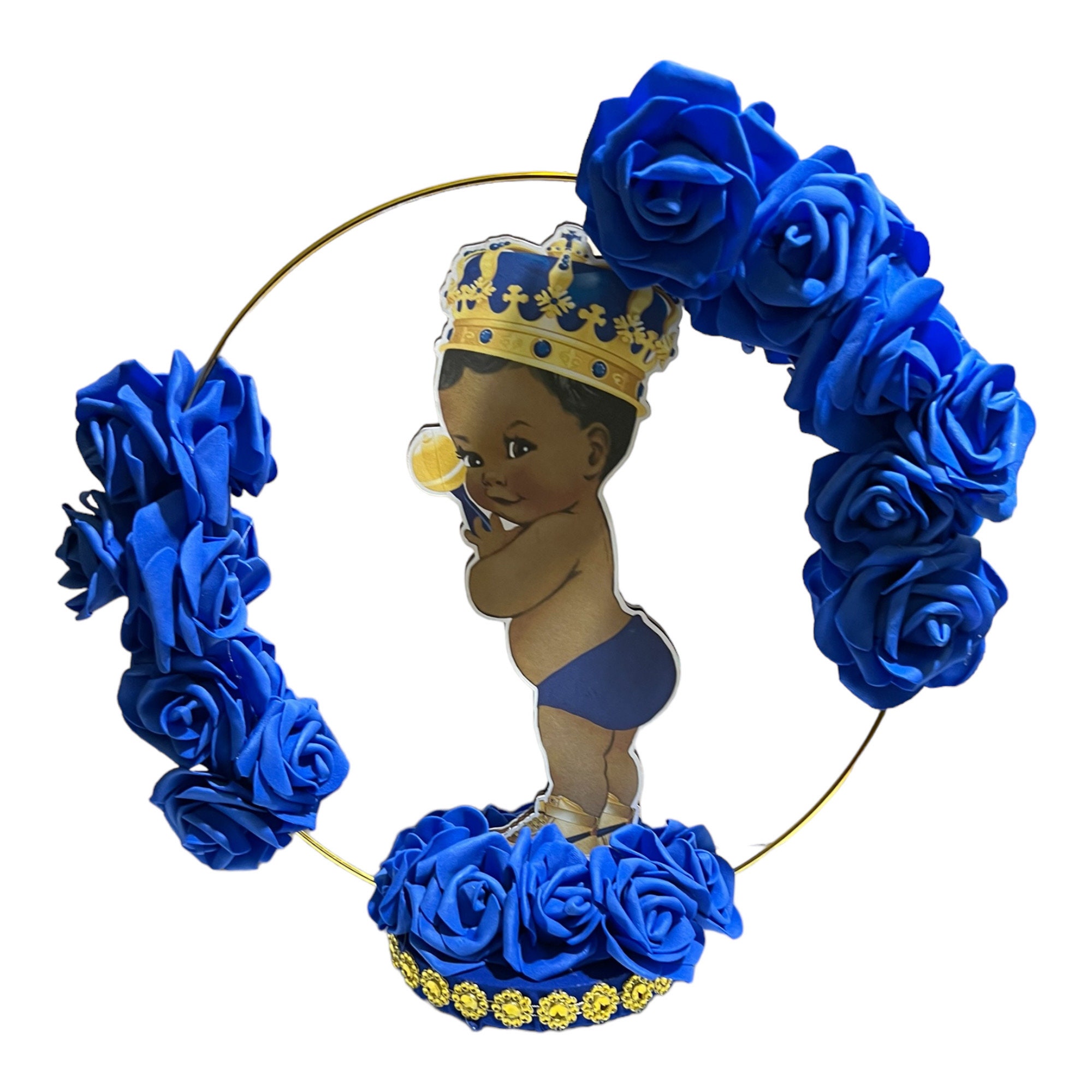 Little Prince Centerpiece Decoration Blue and Gold - Etsy