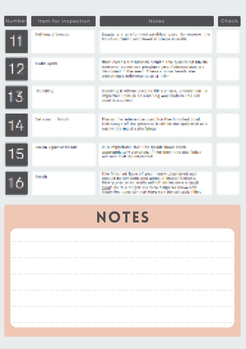 Construction Checklist for Plastering - Etsy