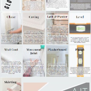 Construction Checklist for Plastering - Etsy