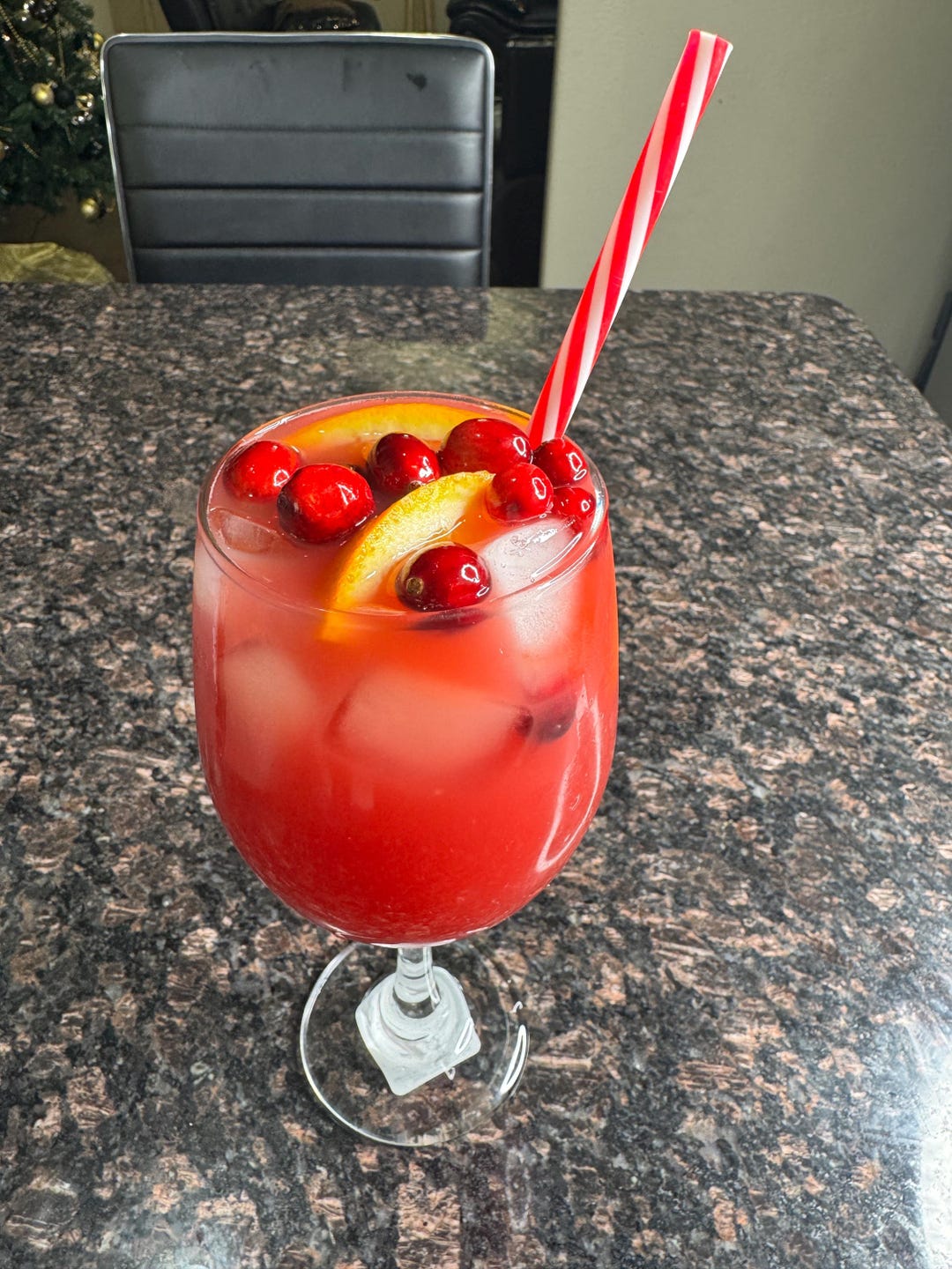 CHRISTMAS CRANBERRY Punch Mocktail Recipe, Downloadable PDF - Etsy