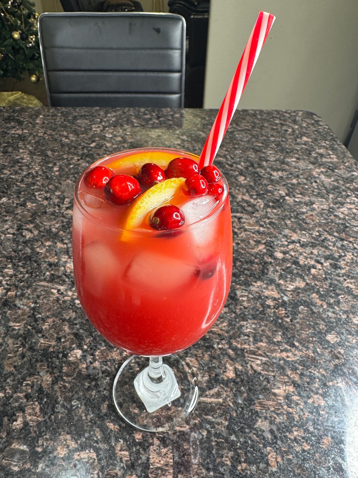 CHRISTMAS CRANBERRY Punch Mocktail Recipe, Downloadable PDF - Etsy