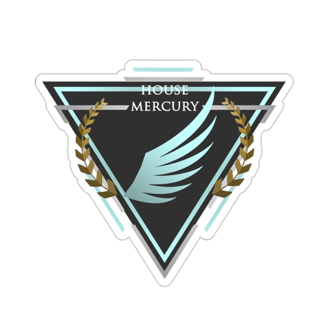 Red Rising House Mercury Wing Sigil Die-cut Stickers - Etsy
