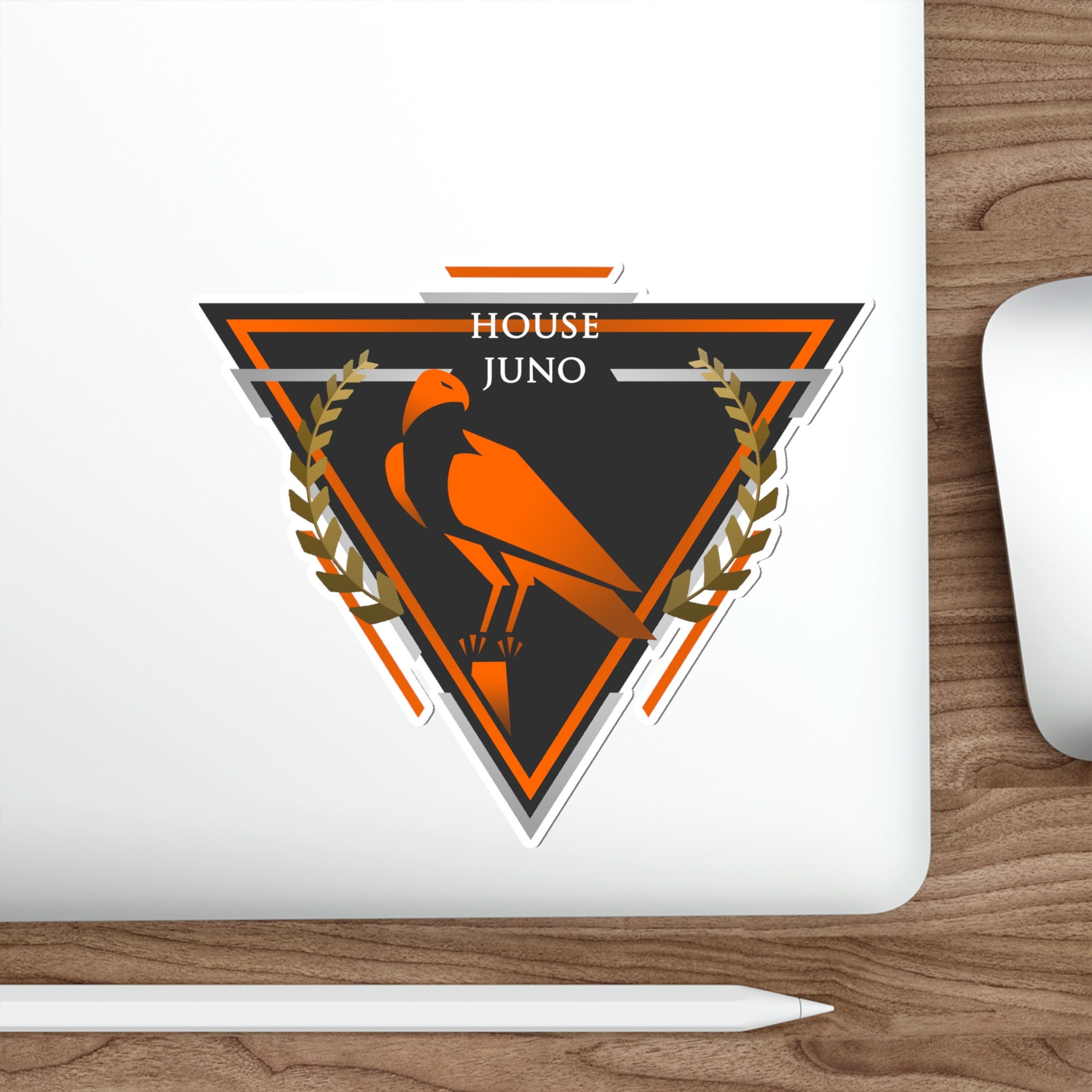 Red Rising House Juno Falcon Sigil Die-cut Stickers - Etsy