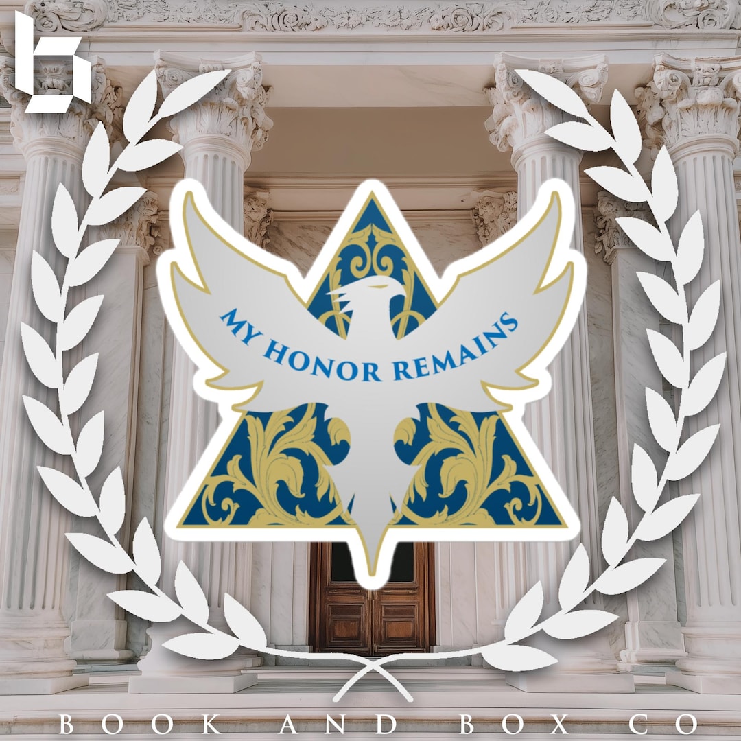 My Honor Remains, Red Rising Themed, Bubble-free Stickers - Etsy