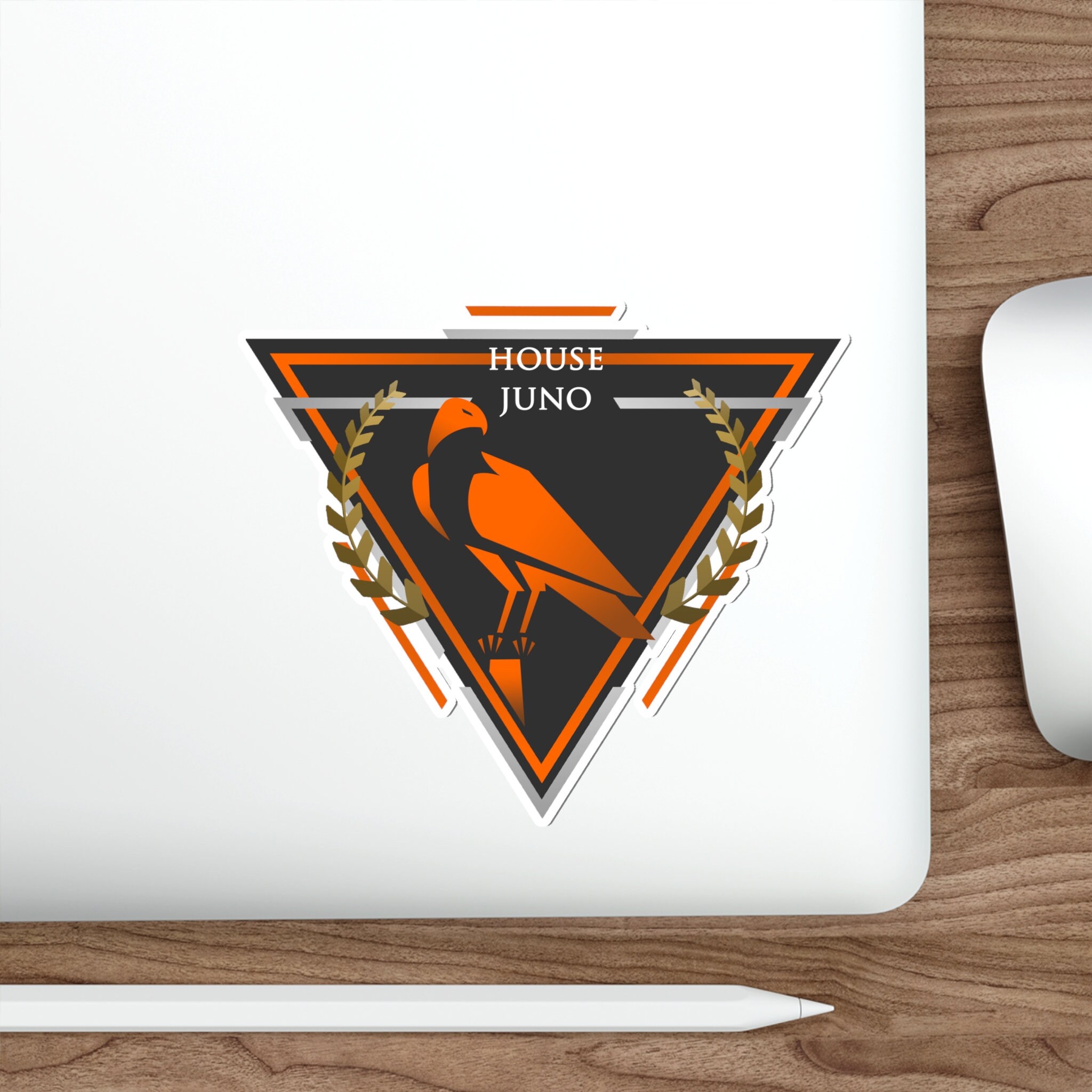 Red Rising House Juno Falcon Sigil Die-cut Stickers - Etsy