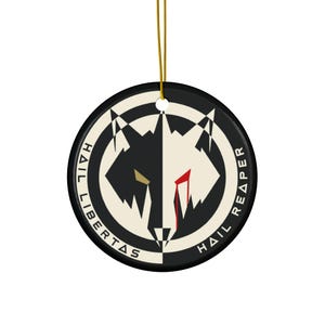 Hail Libertas, Hail Reaper, Red Rising, Ceramic Ornament, 4 Shapes - Etsy