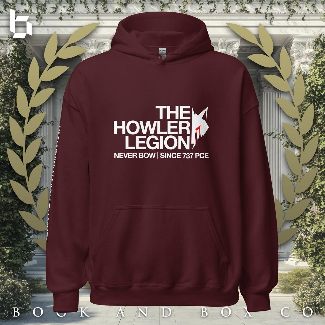 The Howler Legion, Red Rising, Unisex Hoodie - Etsy