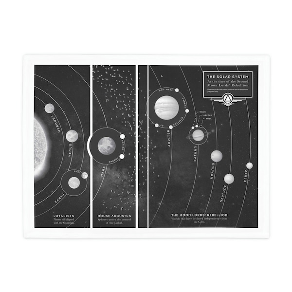 Red Rising Maps - Etsy