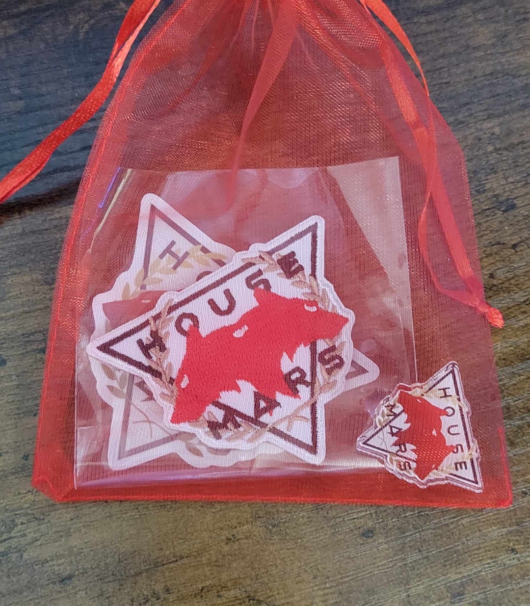 House Mars Proctor Pack, Red Rising, Patch, Pin and Sticker - Etsy