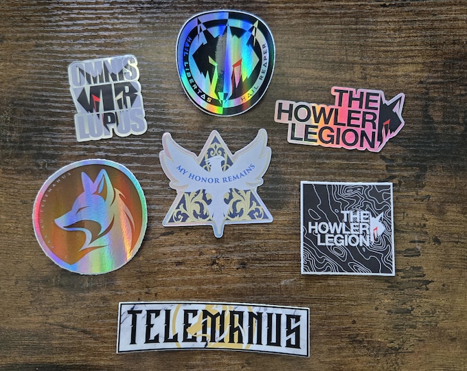 Red Rising Themed Holographic Sticker Pack #1 - Etsy