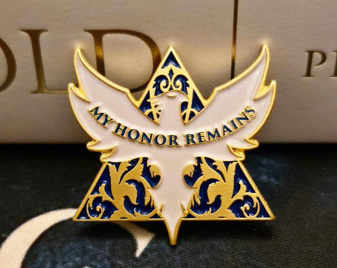 My Honor Remains, Red Rising Themed, Metal Pin - Etsy