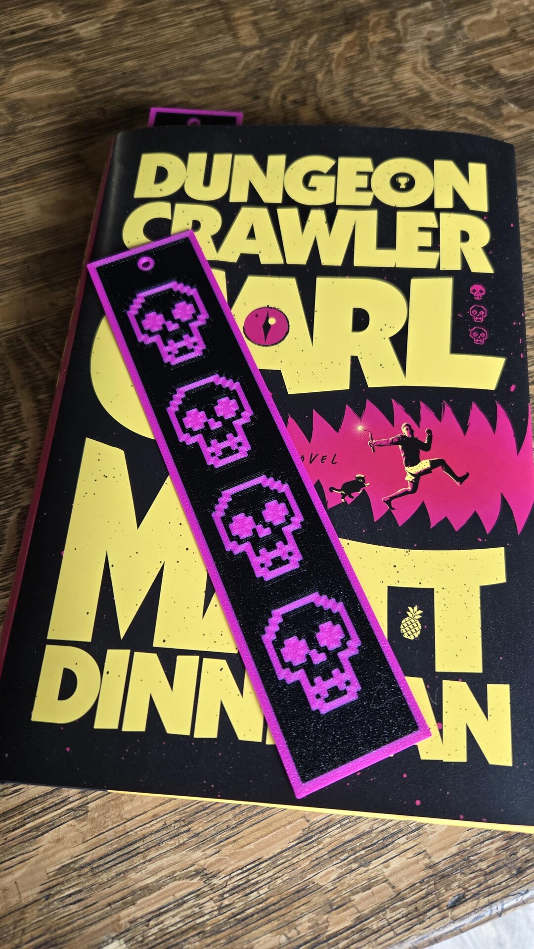 Badass Bookmark Dungeon Crawler Carl Inspired Bookmark Etsy