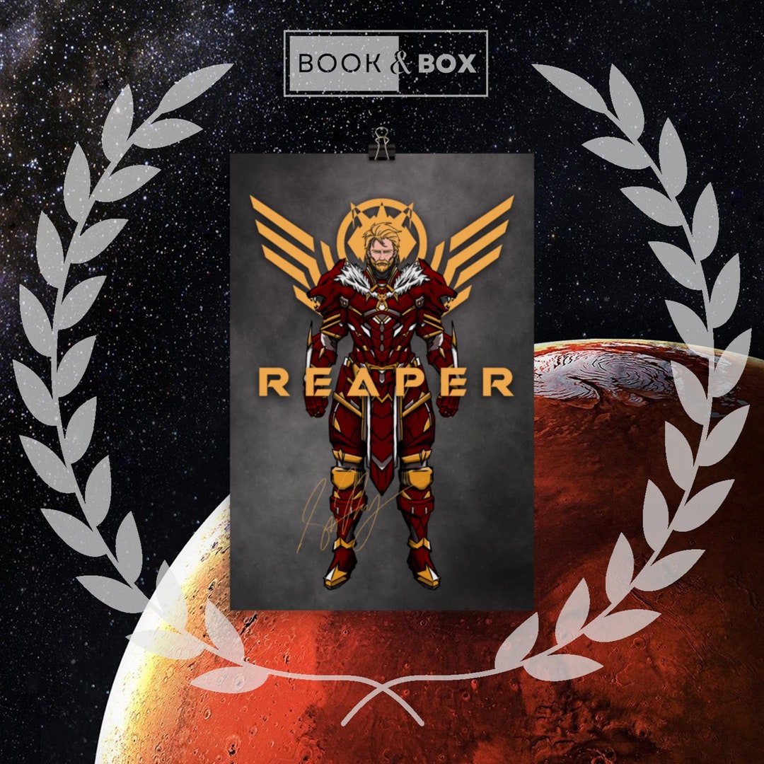 Darrow "reaper" Red Rising Art Poster - Etsy