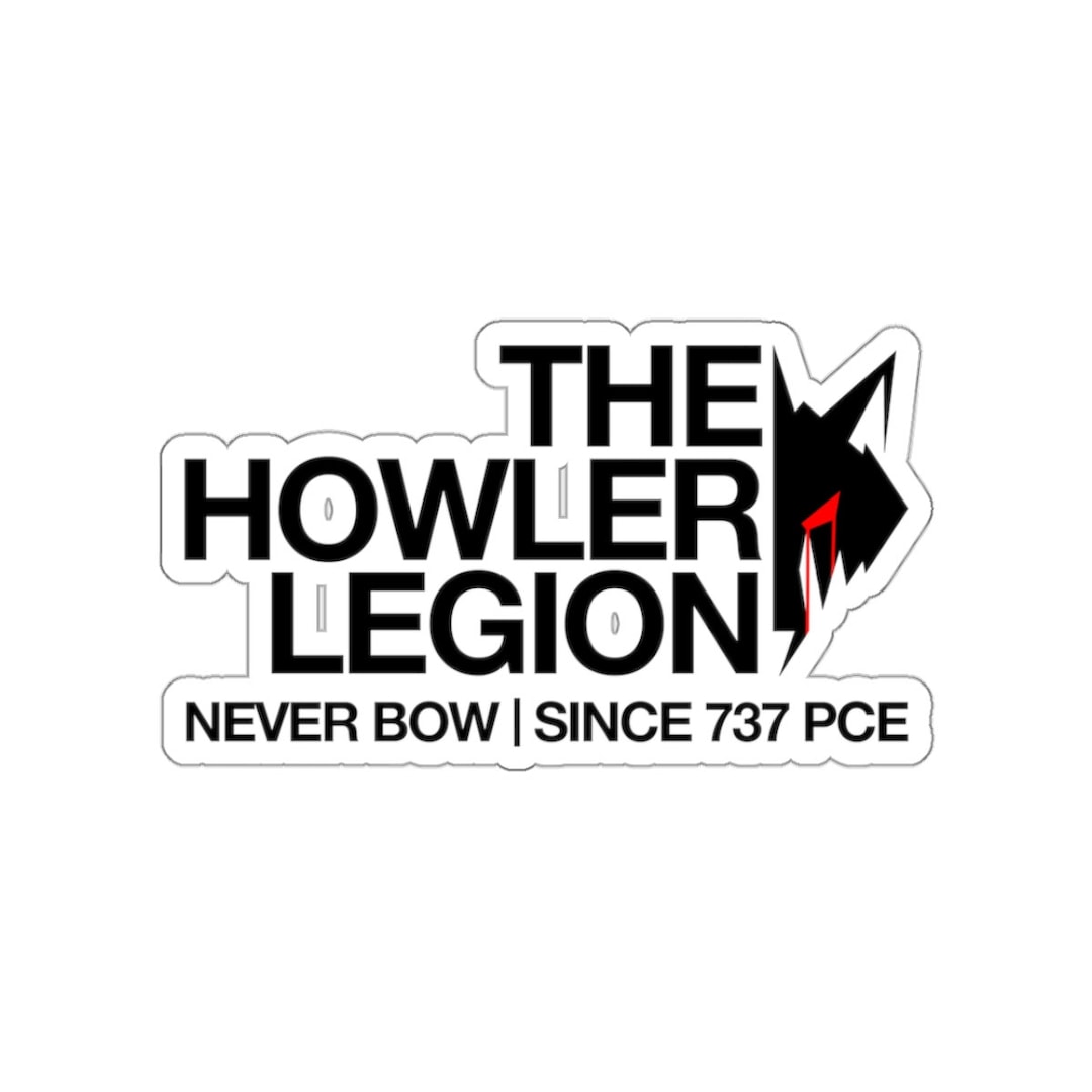 The Howler Legion, Red Rising, Kiss-cut Stickers - Etsy