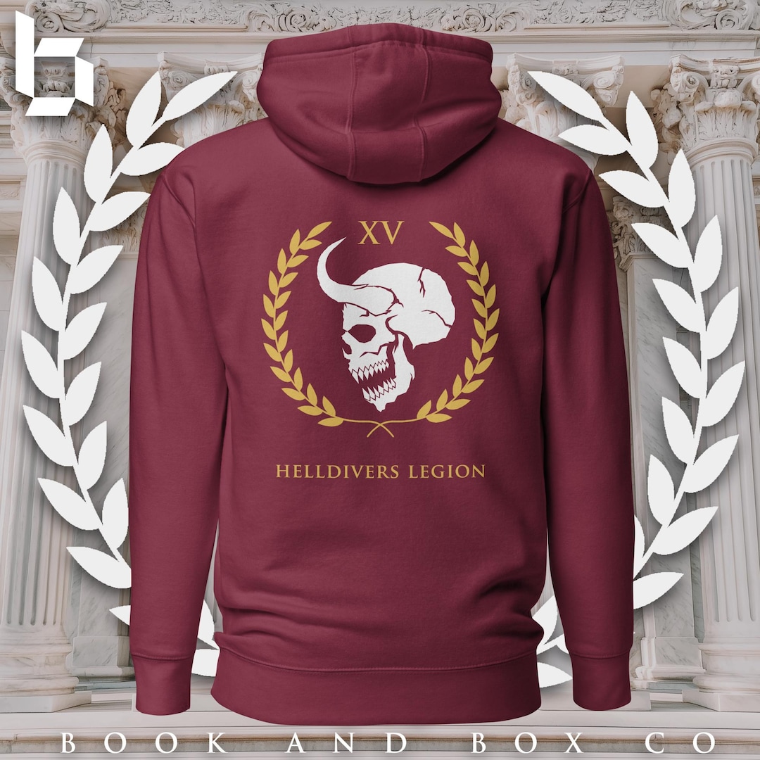 The Helldiver Legion, Red Rising Themed, Embroidered Front Unisex ...