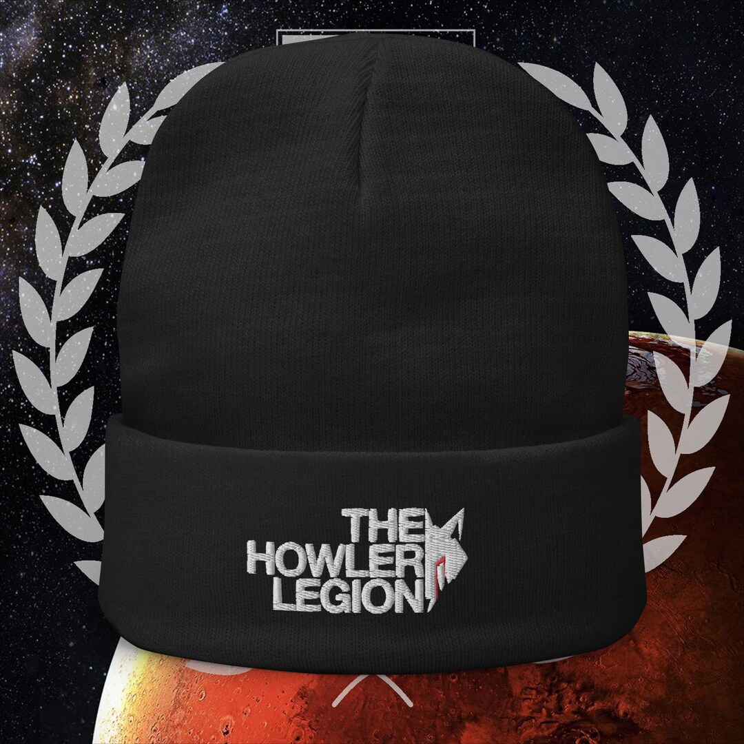 The Howler Legion, Red Rising, Embroidered Beanie - Etsy