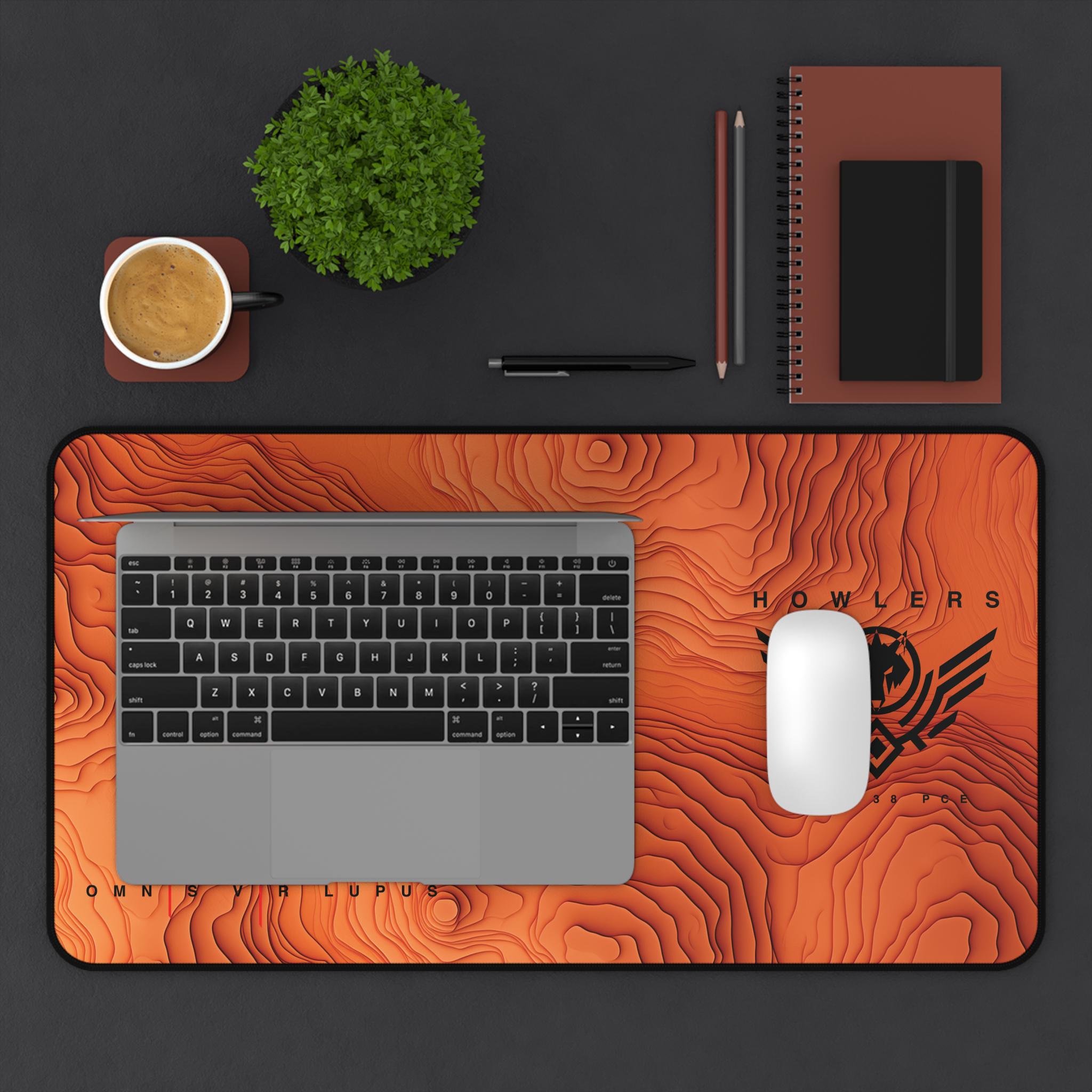 Howlers, Red Rising, Mars, Gamer Desk Pad, Mousepad, Rustic Workspace ...