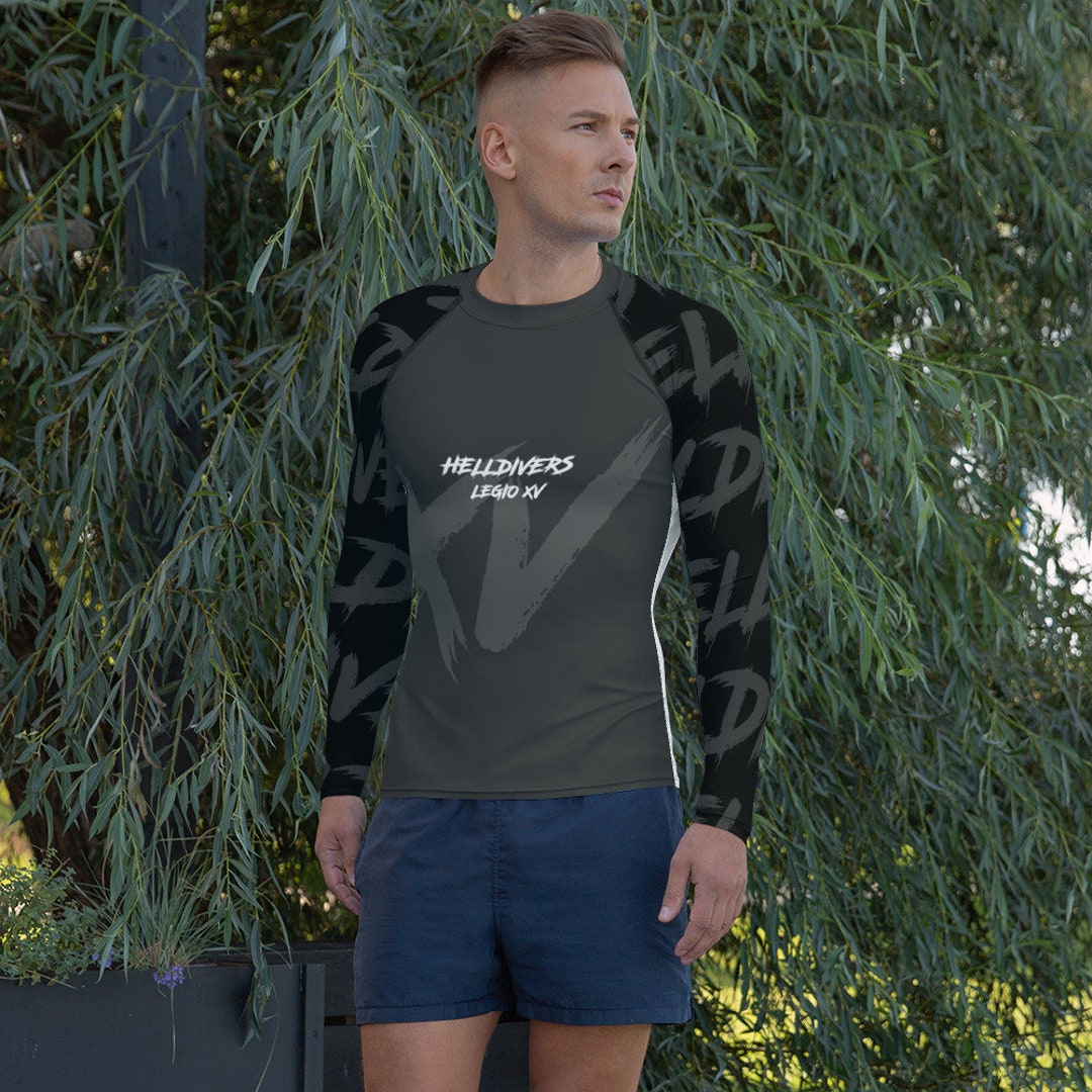 Helldiver Legio XV Red Rising Men's Rash Guard - Etsy