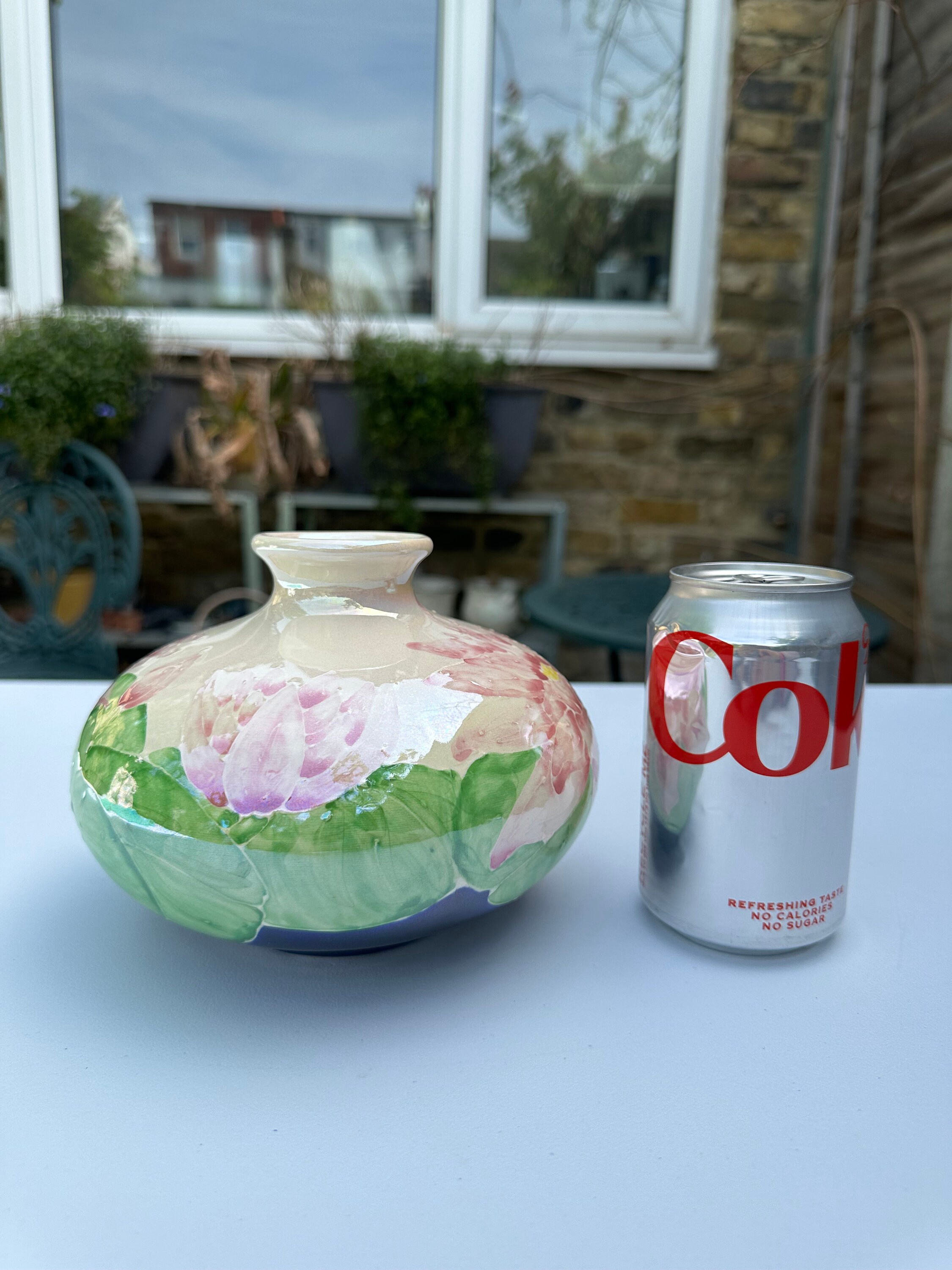 An Extremely Rare Limited Edition Lisa B Moorcroft Pink Lotus Flower ...